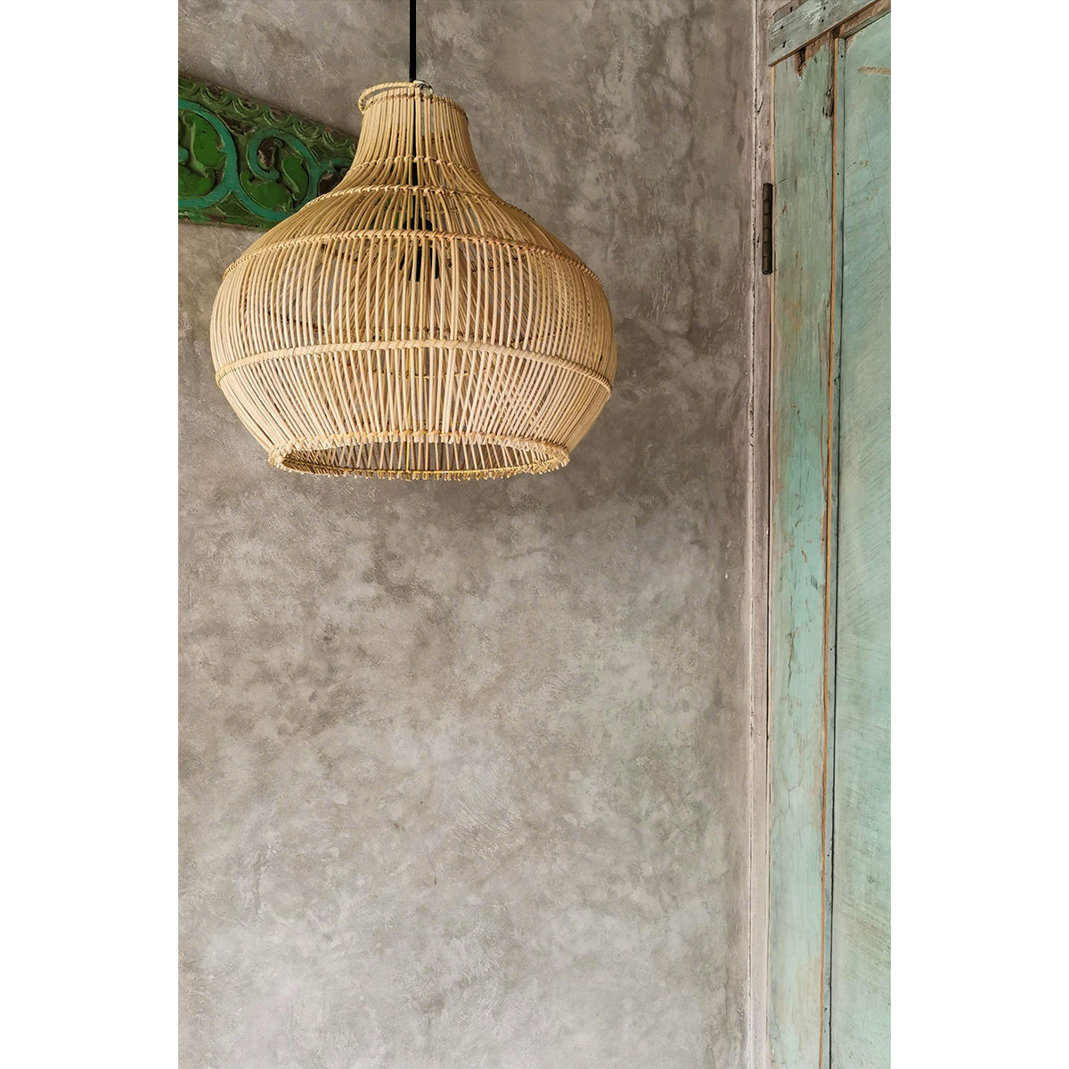 Rustic Rattan Lamp shade | Collectiviste Lighting | Collectiviste